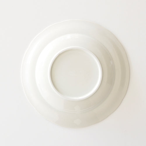 Paperwhite Flower Rim Plate M | FOOD FOR THOUGHT